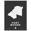 Fort Moore Map Print | Home Base Maps