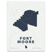 Fort Moore Map Print | Home Base Maps