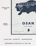 Osan Air Base Map Print | Home Base Maps