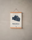 MacDill Air Force Base Map Print | Home Base Maps